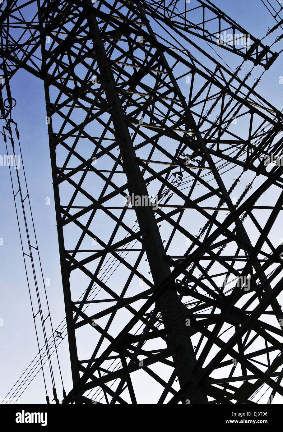 Power pylons hi-res stock photography and images - Alamy