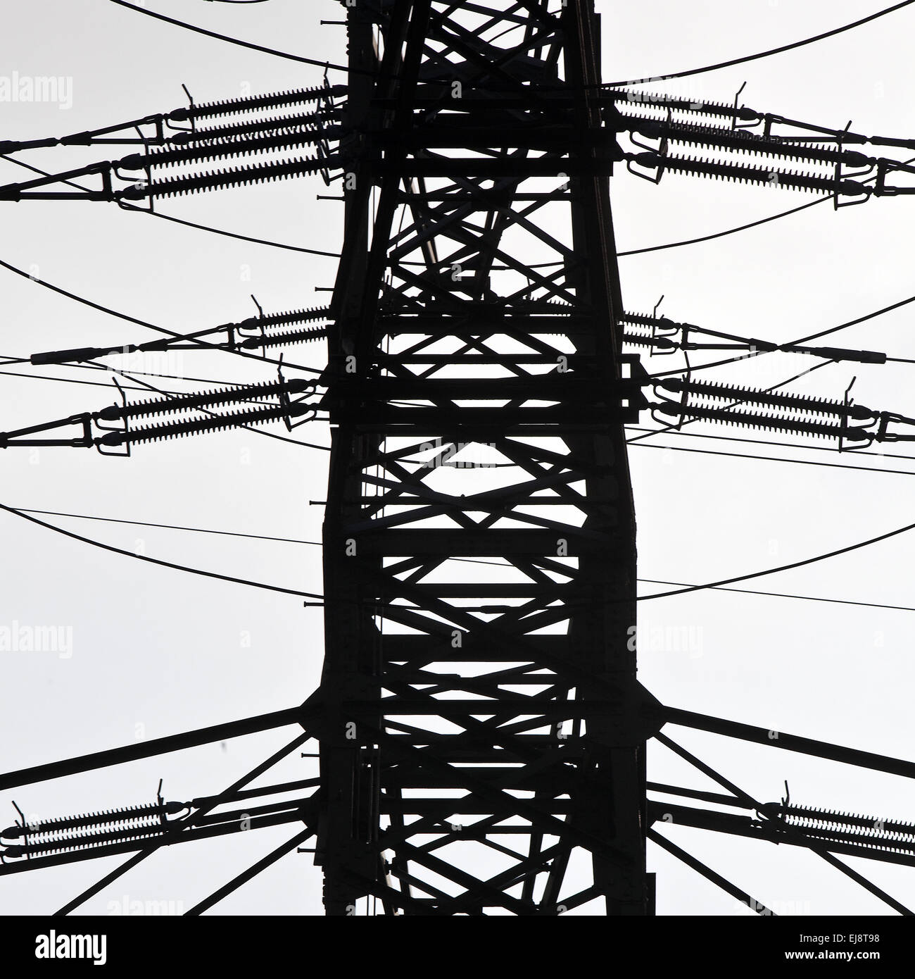 Power pylons hi-res stock photography and images - Alamy