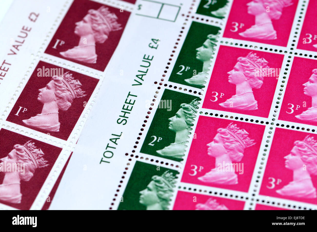 Machin Stamp High Resolution Stock Photography and Images - Alamy