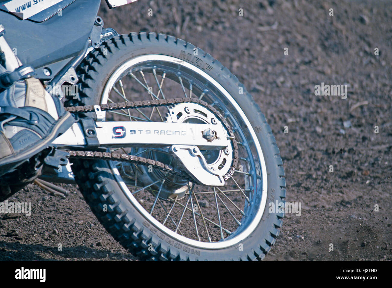 Supercross, Dirt Track Motorcycle Racing Stock Photo - Alamy