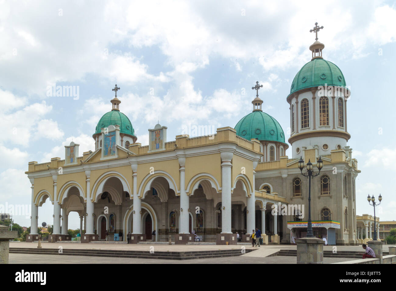 Bole Medhane Alem Church Stock Photo - Alamy