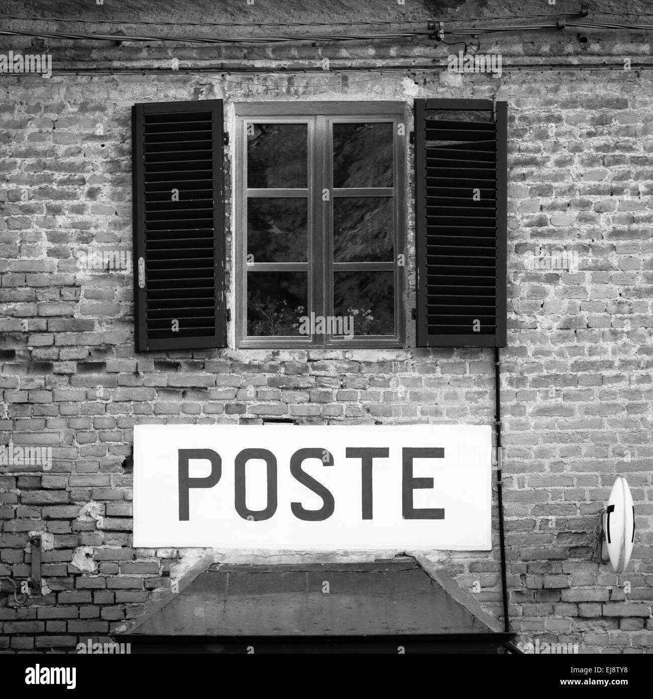 Italian postal office Stock Photo - Alamy