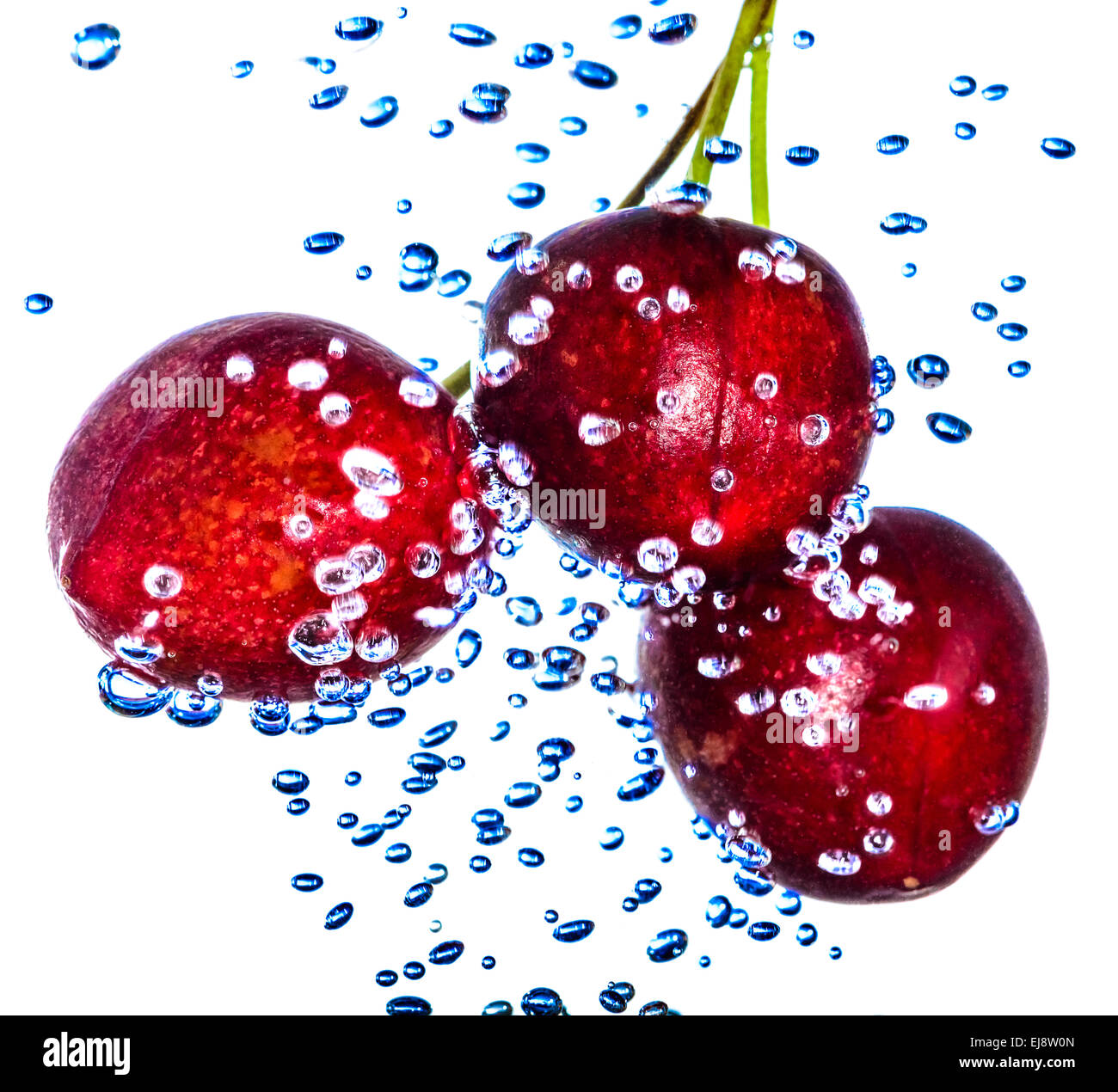 Cherries splash hi-res stock photography and images - Alamy