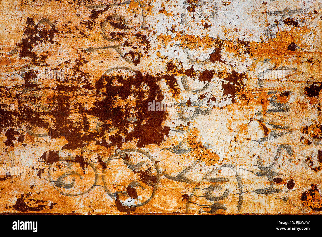 Rust grunge painted sheet Stock Photo - Alamy