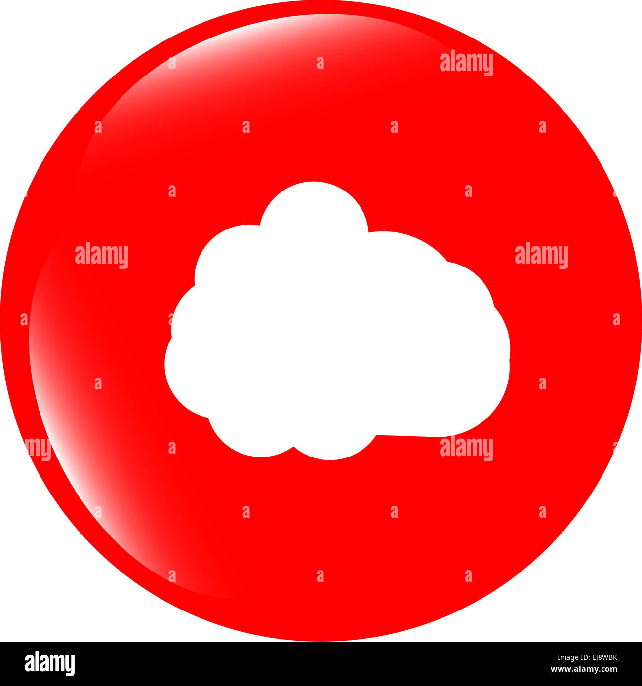 Cloud symbol icon golden hi-res stock photography and images - Alamy