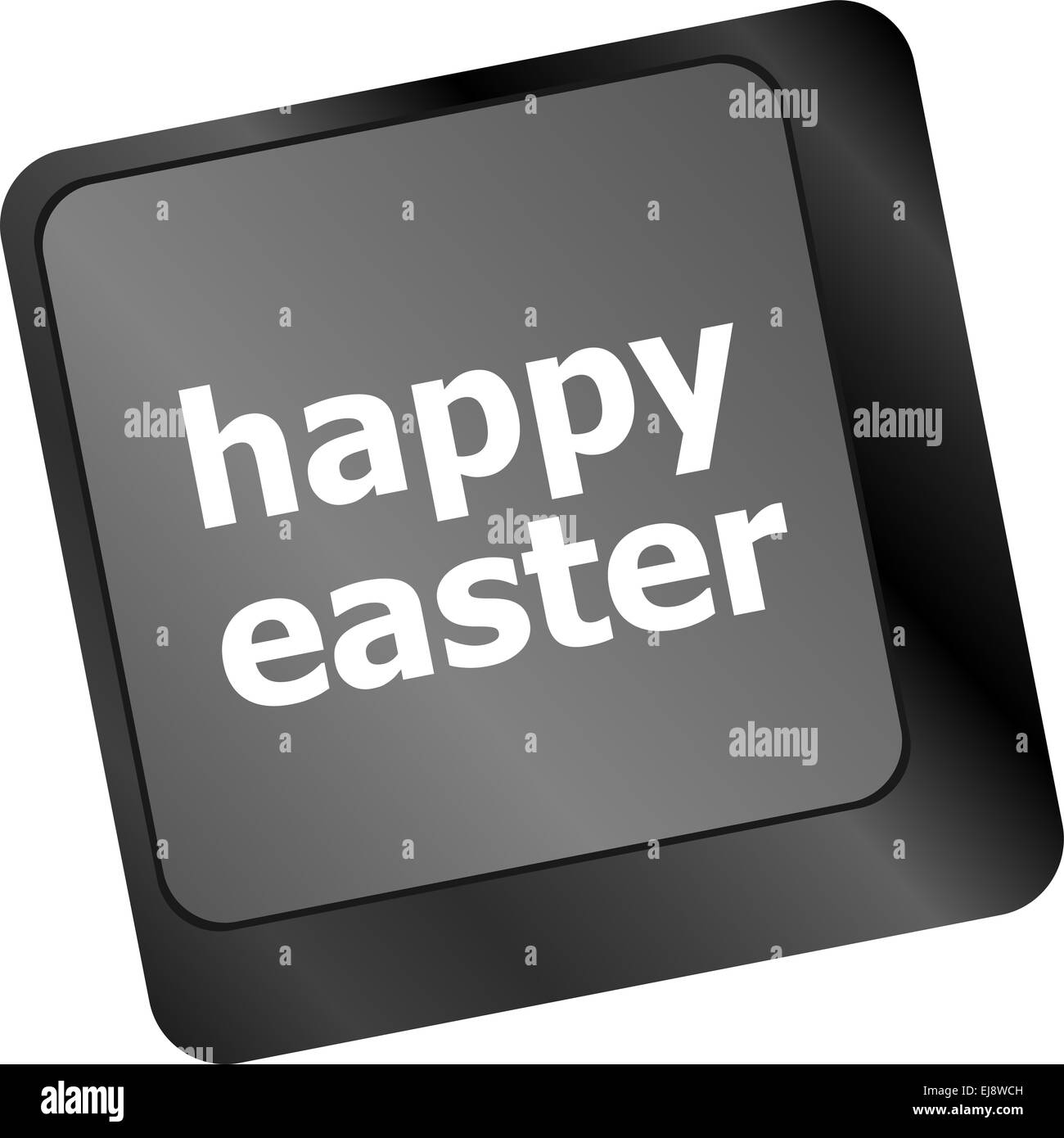 Happy easter greeting on Black and White Stock Photos & Images - Alamy