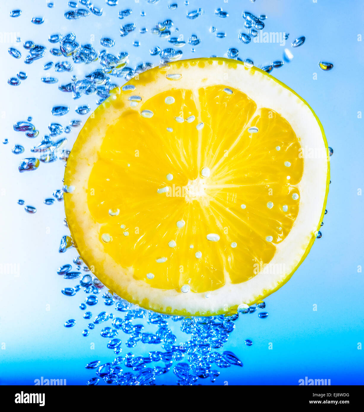 juicy lemon water bubbles Stock Photo - Alamy