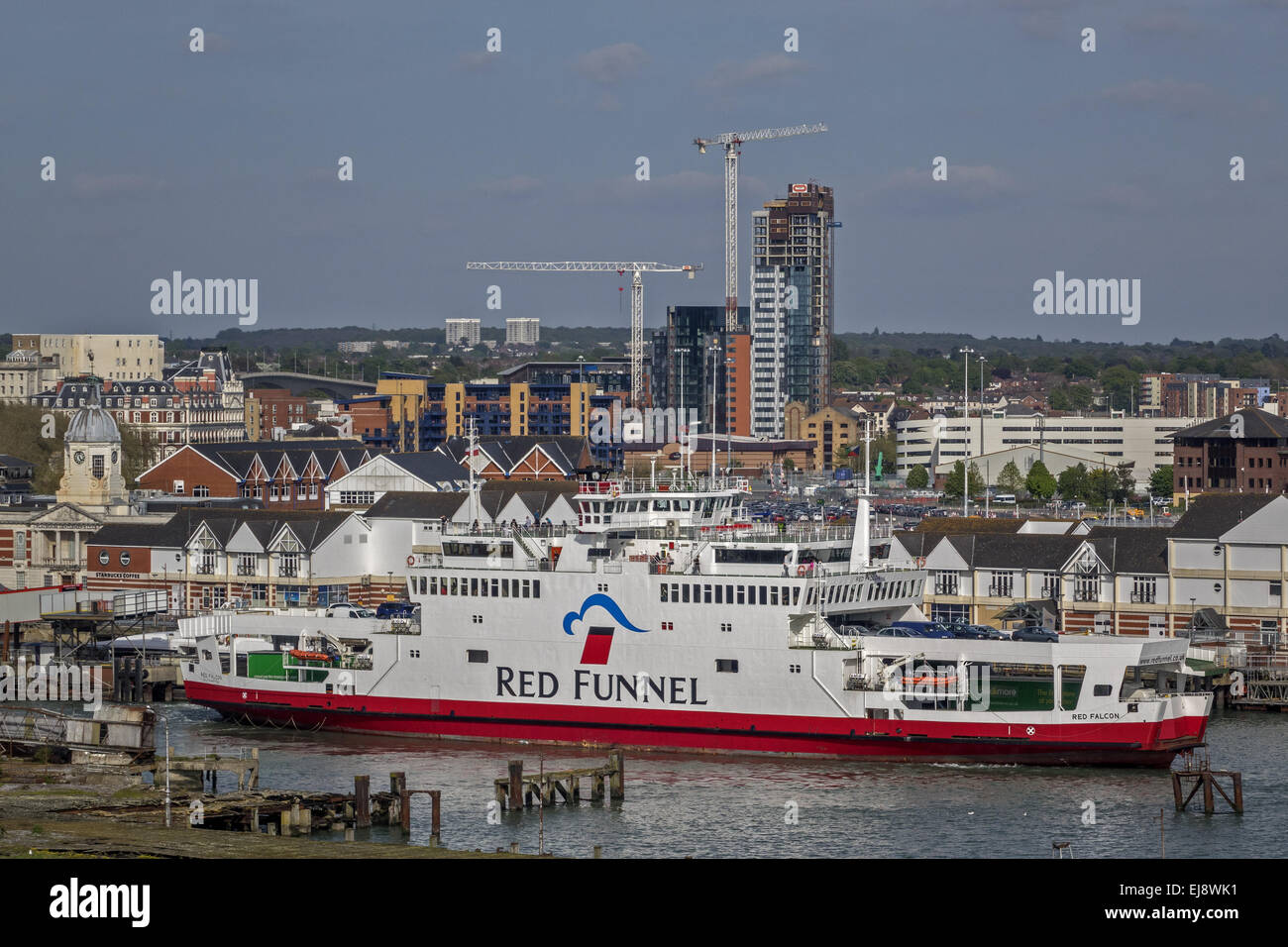 Red funnel building hi-res stock photography and images - Alamy