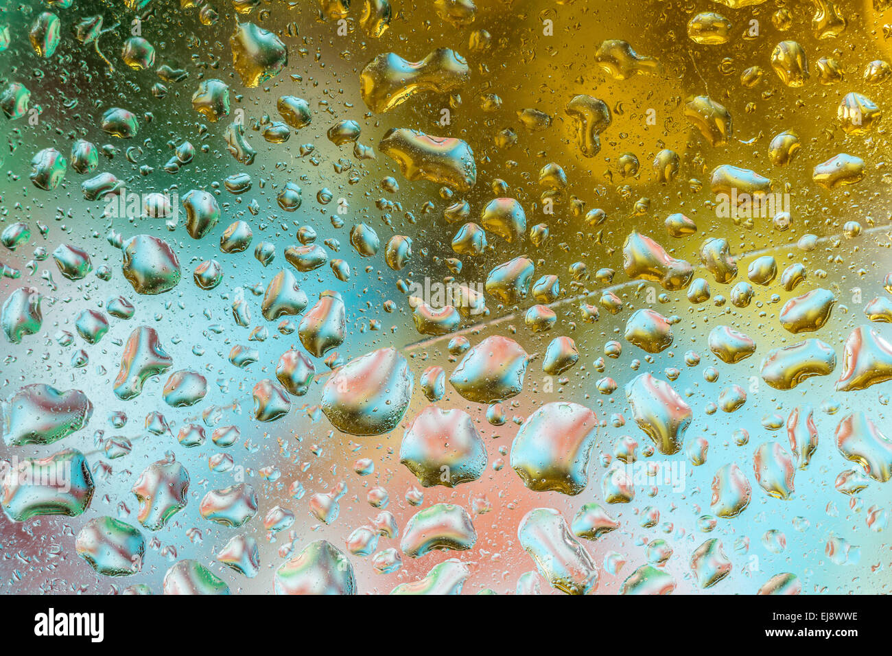 Liquid texture on glass hi-res stock photography and images - Alamy