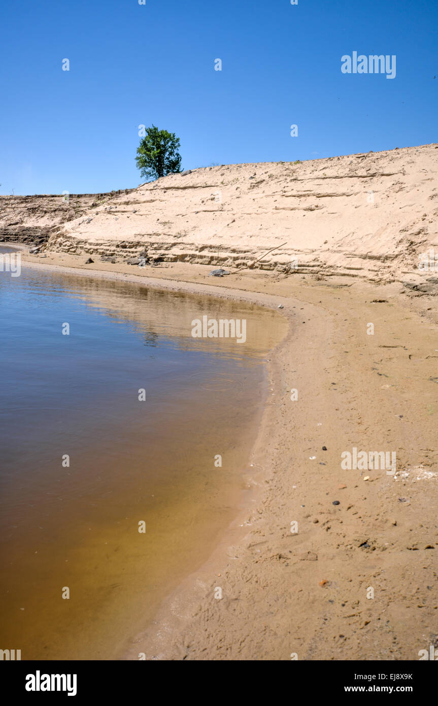 Gravel pit lake hi-res stock photography and images - Alamy