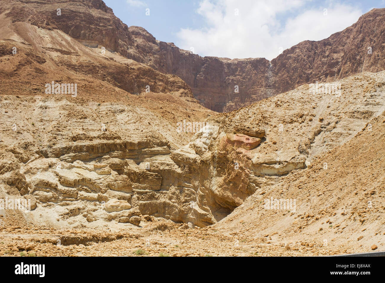 dead sea cliffs Stock Photo - Alamy