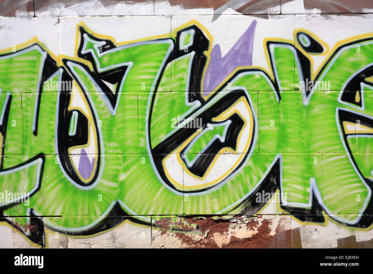 The Name Joe In Graffiti