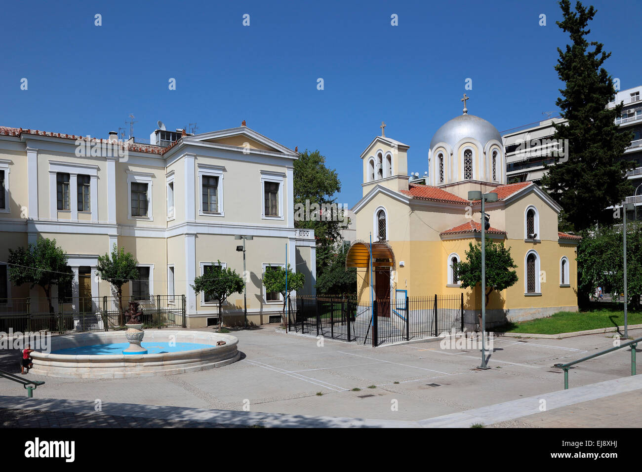 Greece Athens little child Stock Photo - Alamy