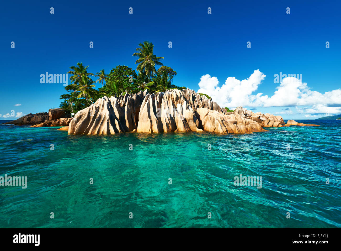 Beautiful tropical island Stock Photo - Alamy