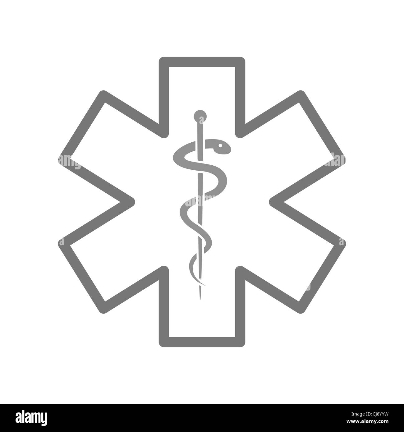 Star of life ambulance hi-res stock photography and images - Alamy