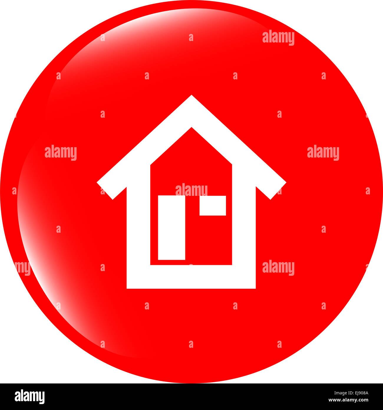 house button, signs, icons set Stock Photo - Alamy
