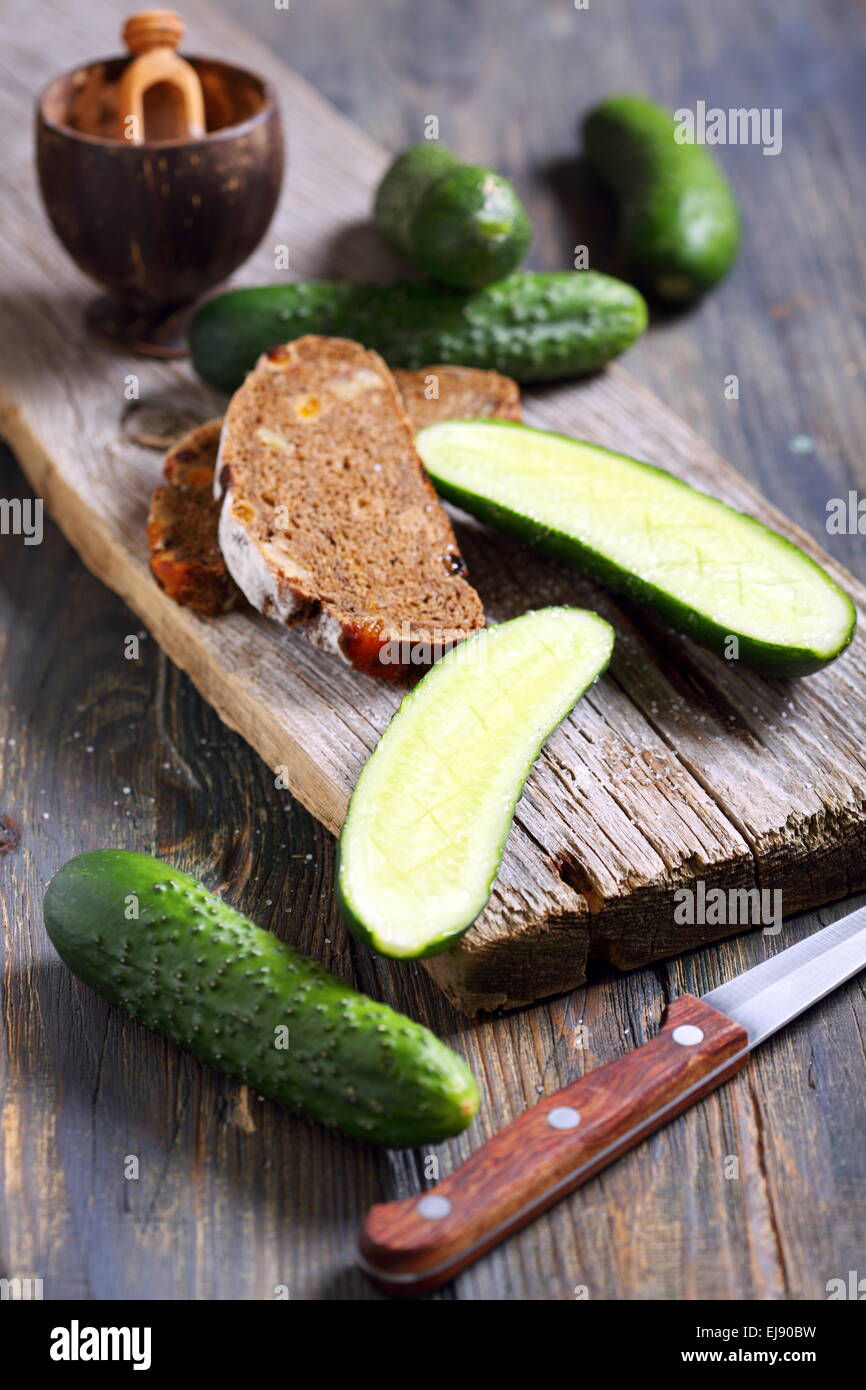 Cucumbers bread hi-res stock photography and images - Alamy