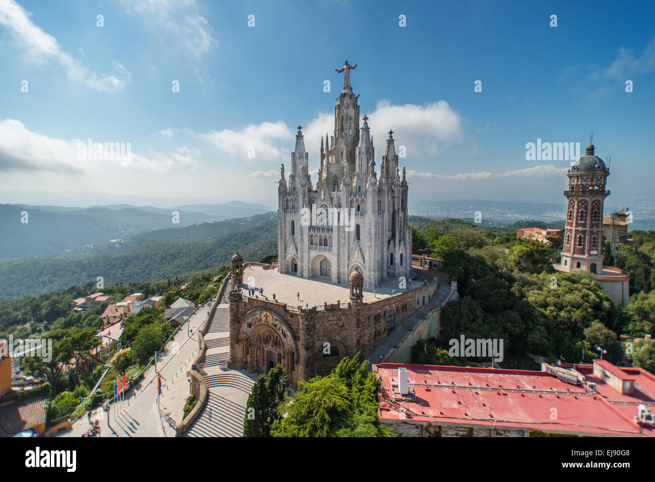 The Temple Expiatori del Sagrat Cor Stock Photo - Alamy