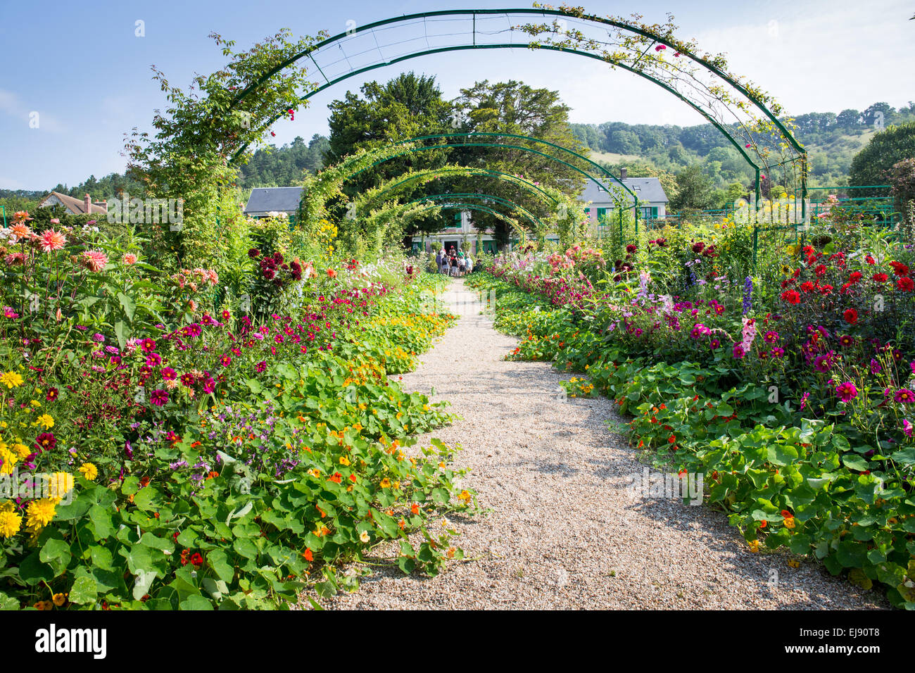 France, Europe, Giverny, Claude Monet Foundation, gardens of Monet's ...