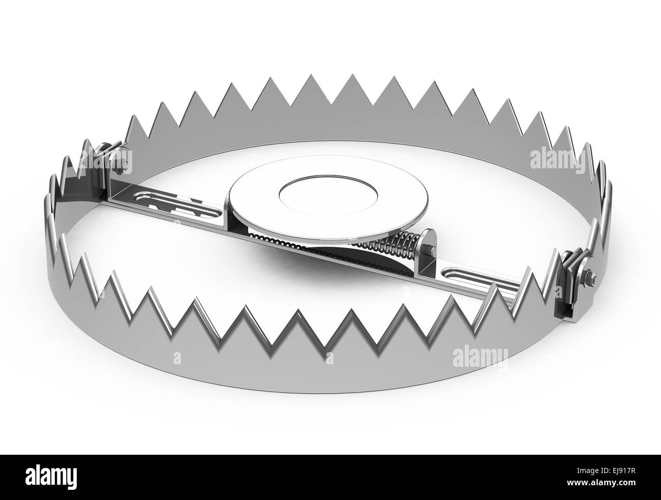 Steel trap Black and White Stock Photos & Images - Alamy