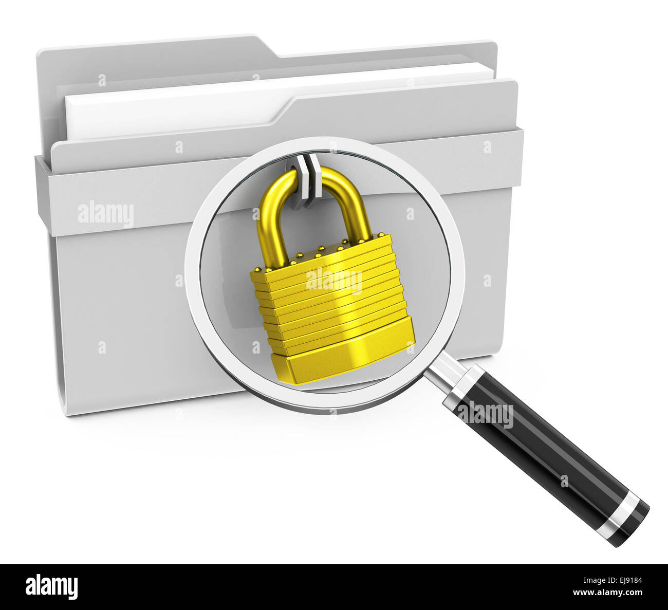 Data privacy information database Cut Out Stock Images & Pictures - Alamy