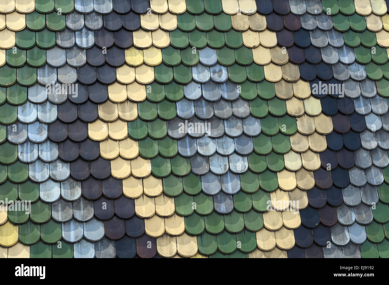 Colorful roof shingles hi-res stock photography and images - Alamy