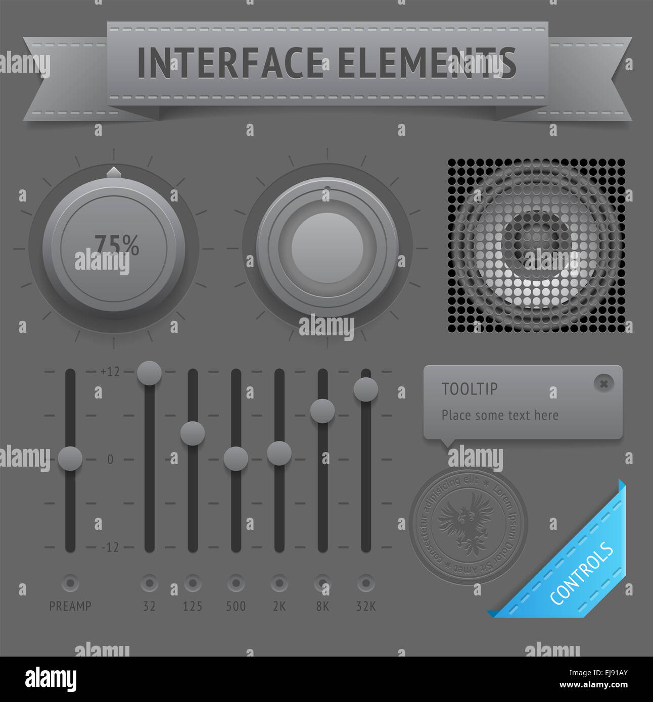 User interface elements Stock Photo - Alamy