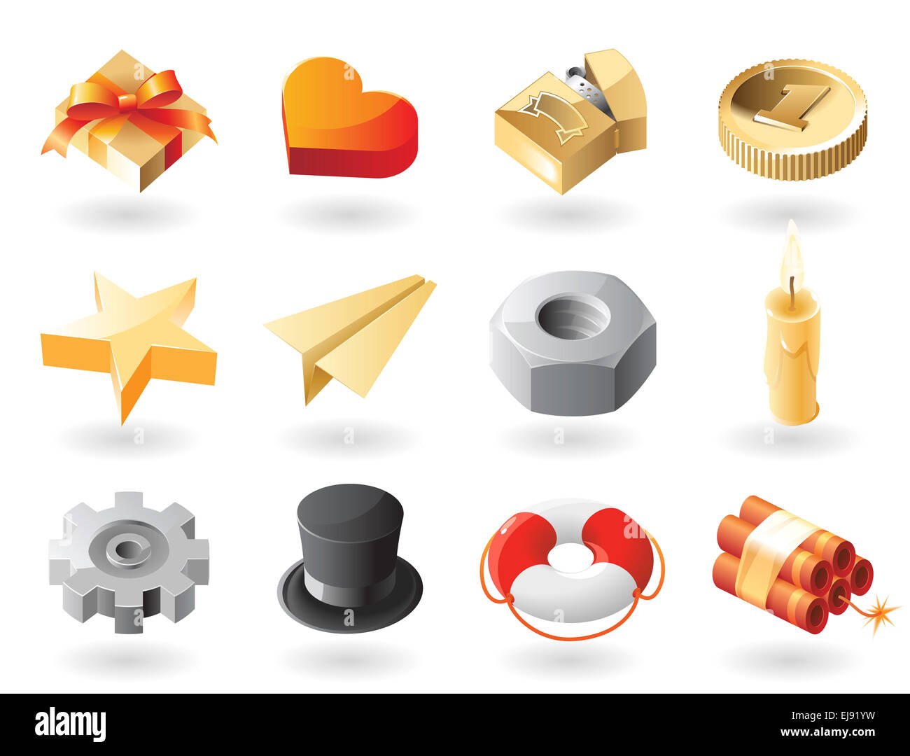 Isometric hat hi-res stock photography and images - Alamy