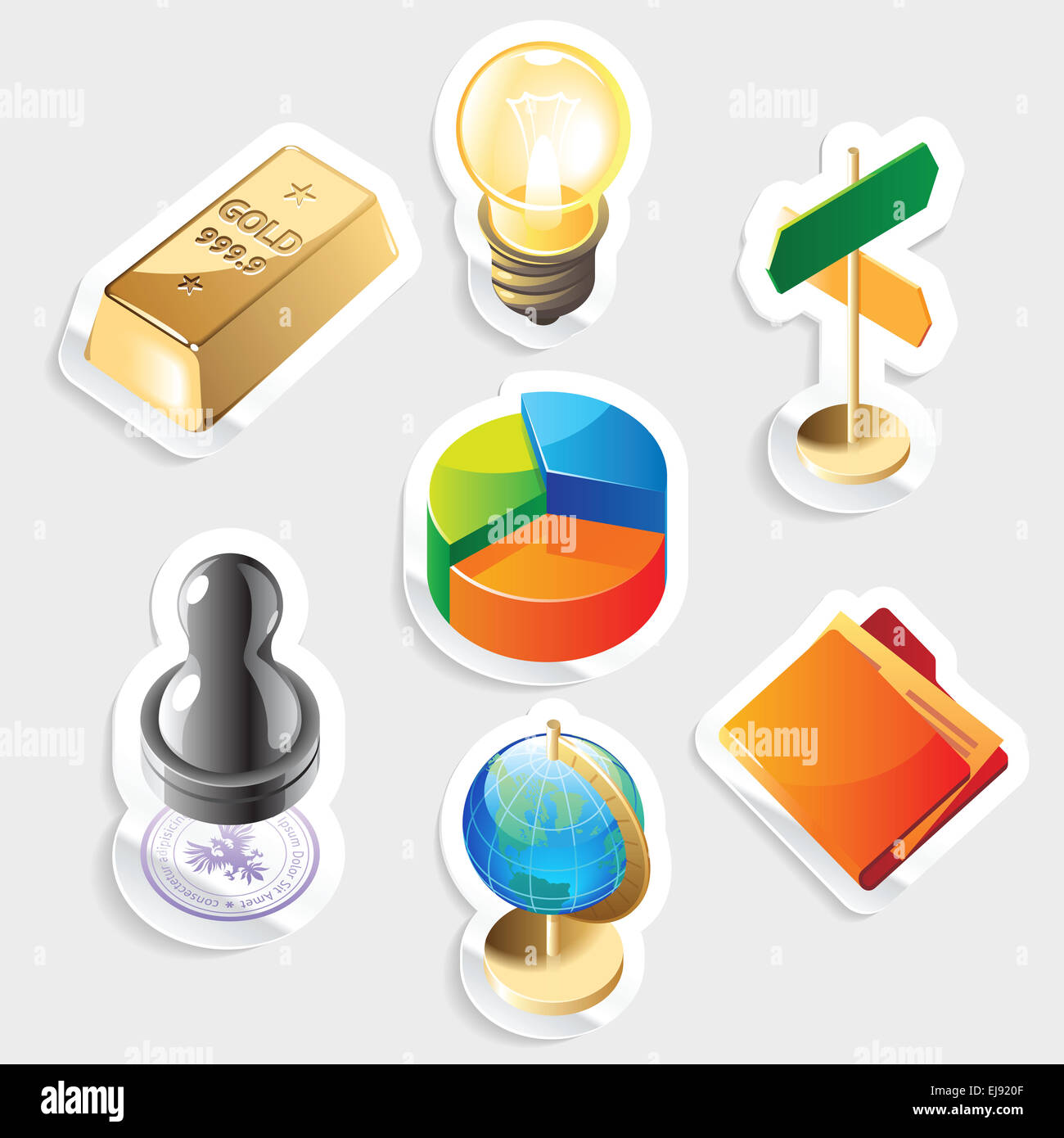 Business sticker hi-res stock photography and images - Alamy