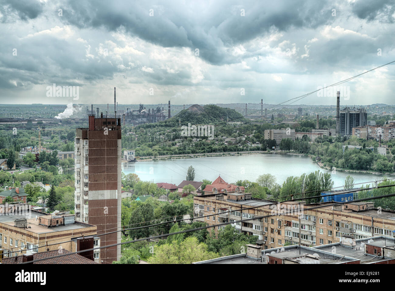 Donetsk city view hi-res stock photography and images - Alamy