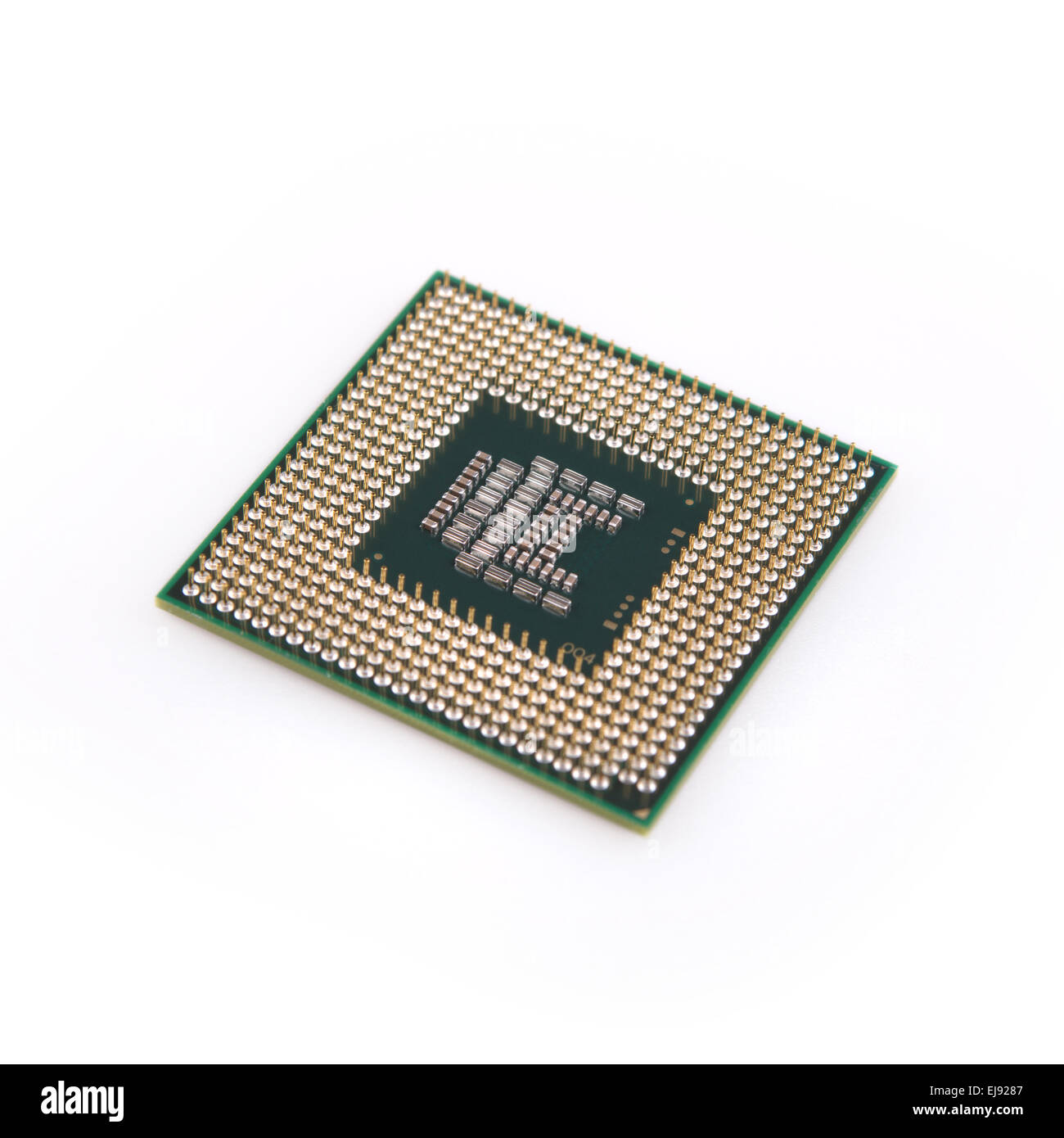 processor on a white background Stock Photo - Alamy
