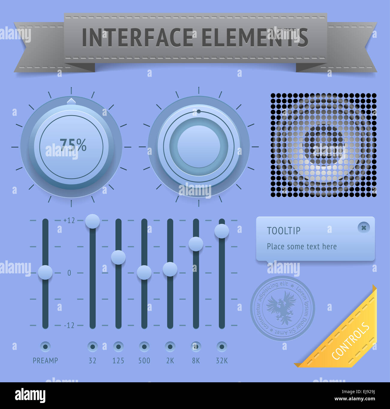 User interface elements Stock Photo - Alamy