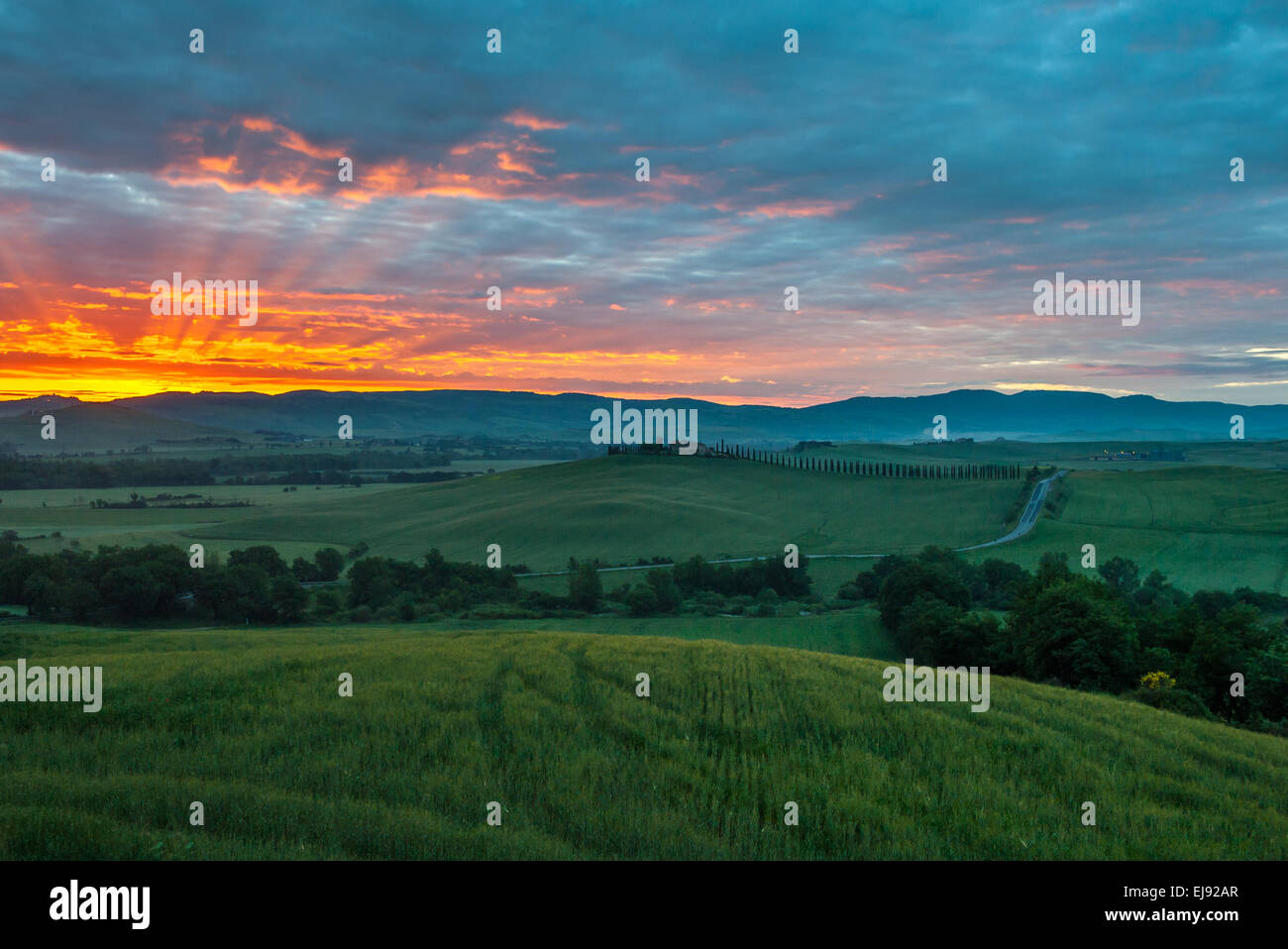 Tuscan valley hi-res stock photography and images - Alamy
