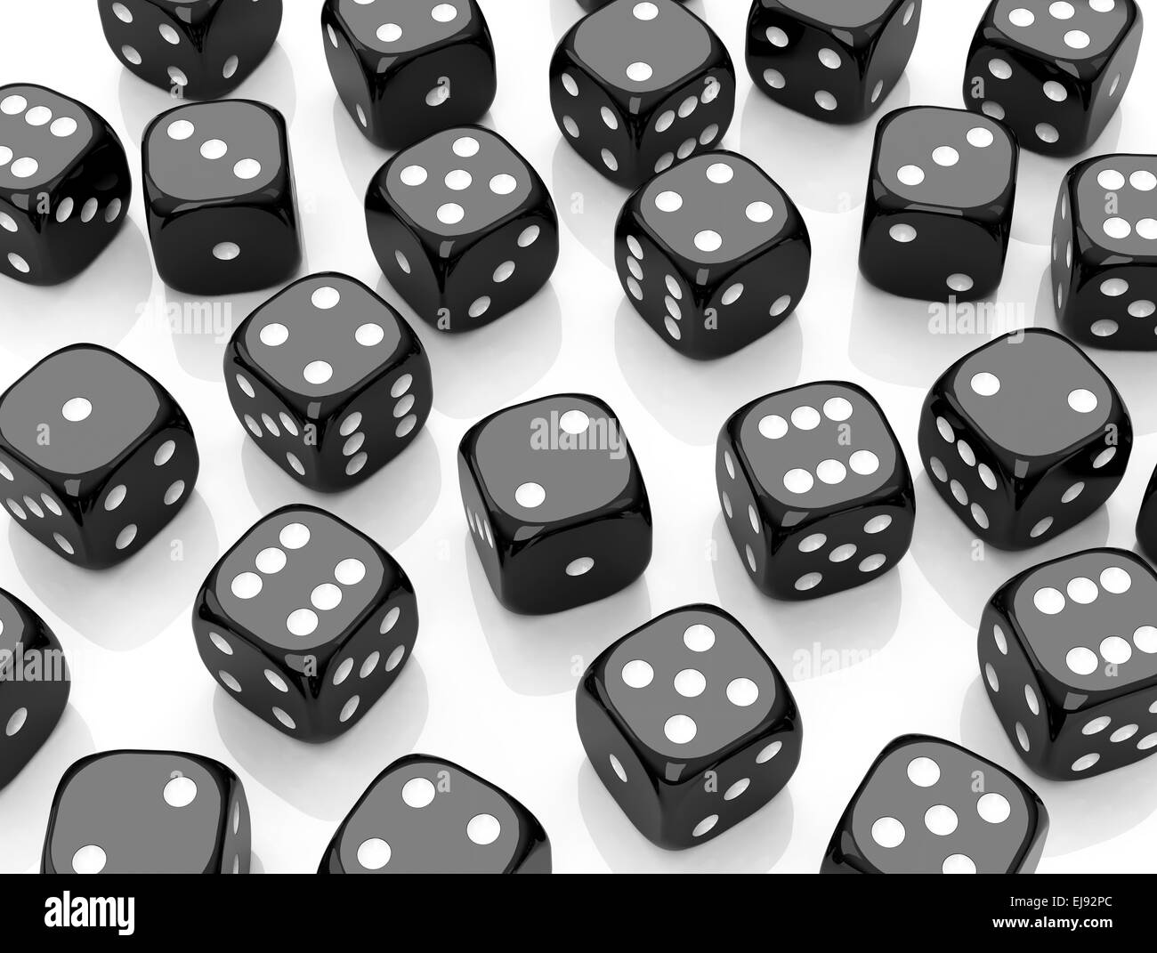 Black dices hi-res stock photography and images - Alamy