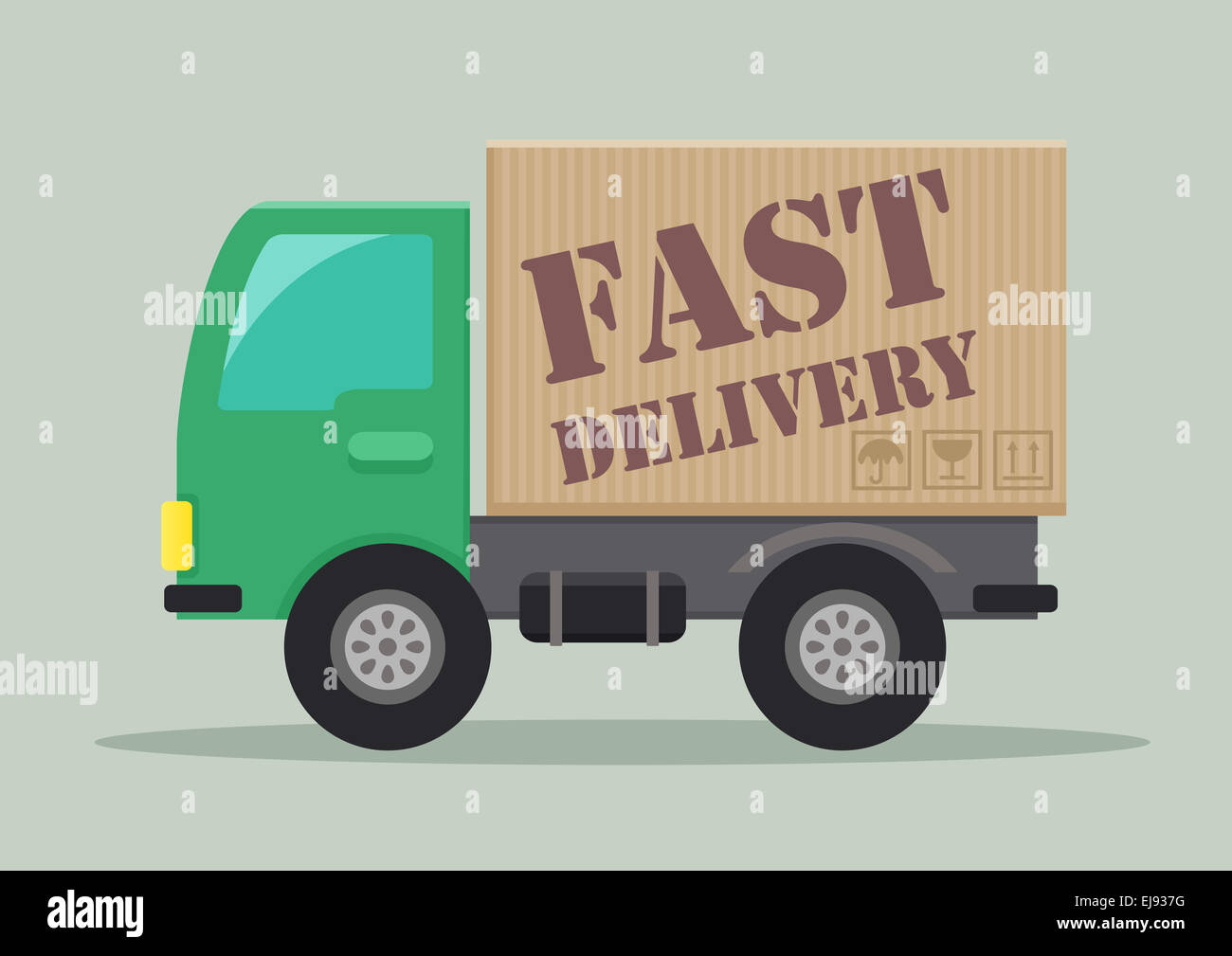 Fast delivery express parcel hi-res stock photography and images - Alamy