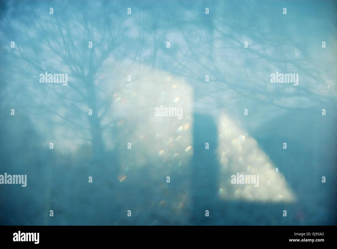 Reflection Reflections In Car Window High Resolution Stock Photography ...
