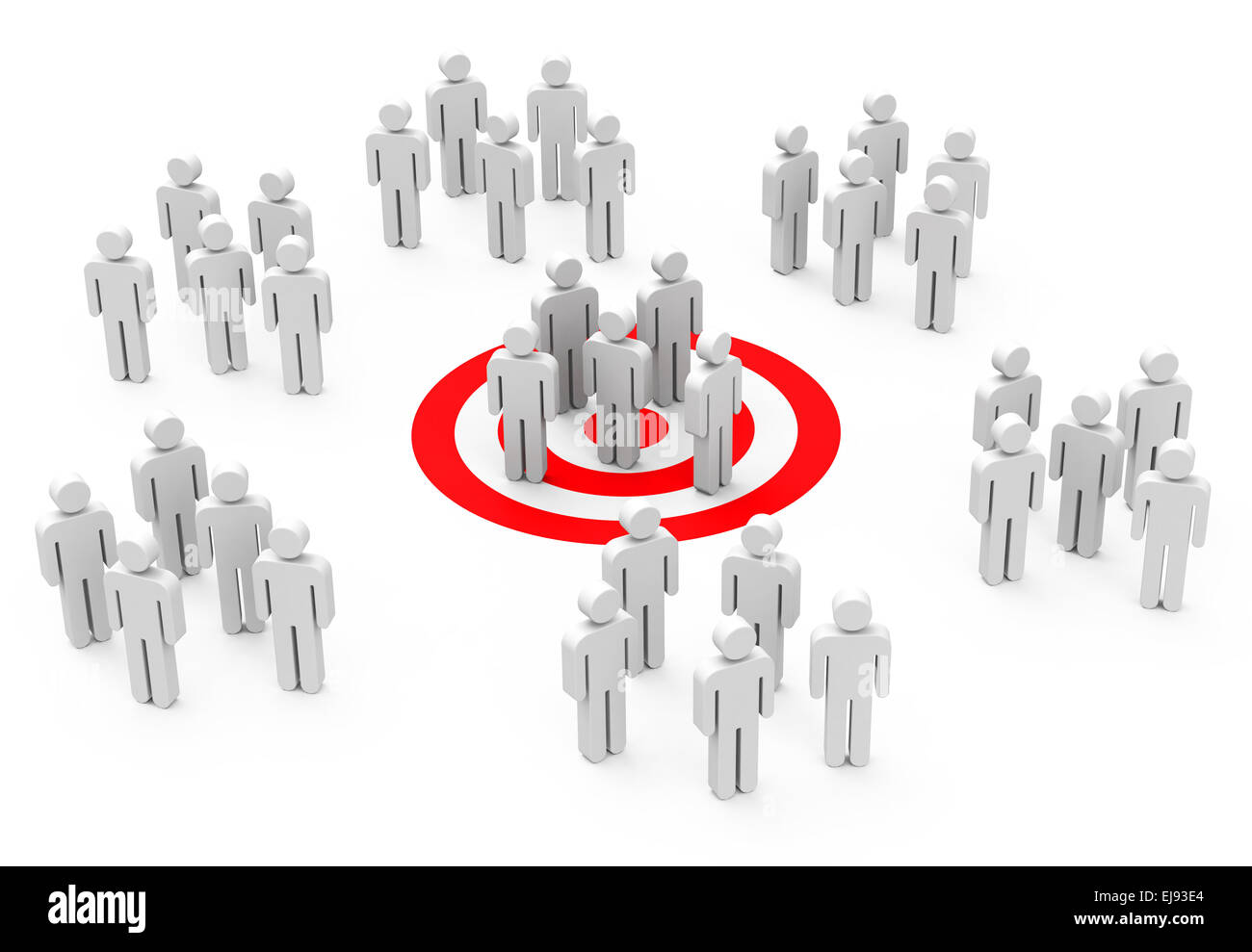 the target group Stock Photo - Alamy