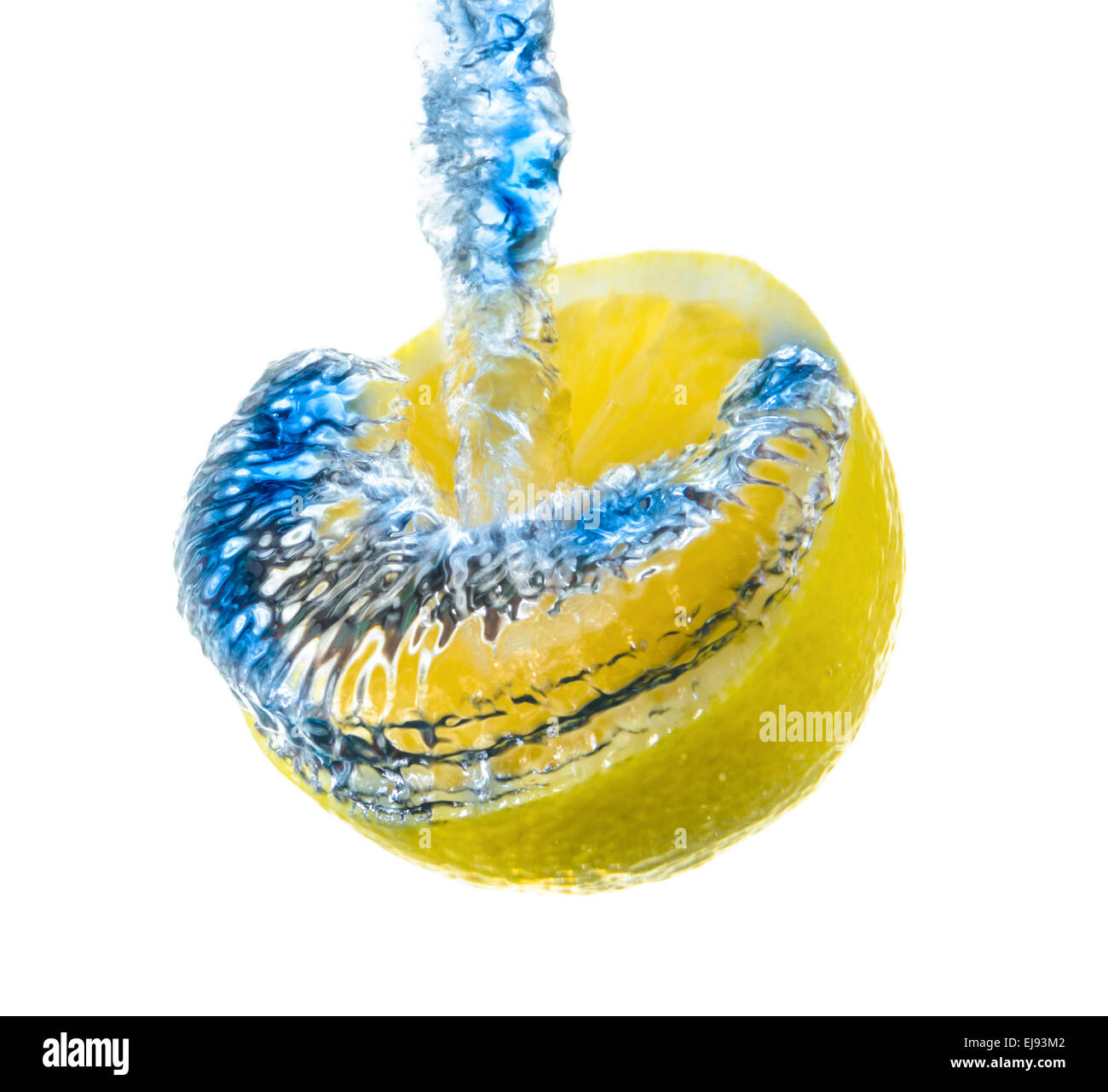 juicy lemon water bubbles Stock Photo - Alamy