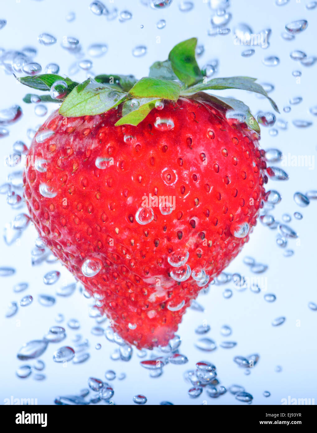 red strawberry water Stock Photo - Alamy
