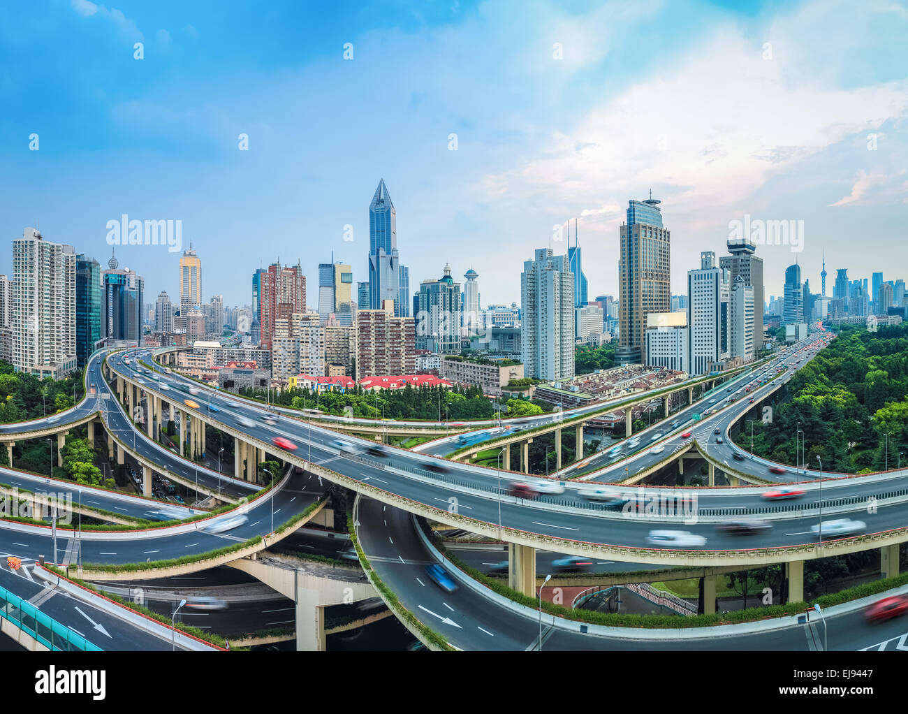 Viaduct interchange hi hi-res stock photography and images - Alamy