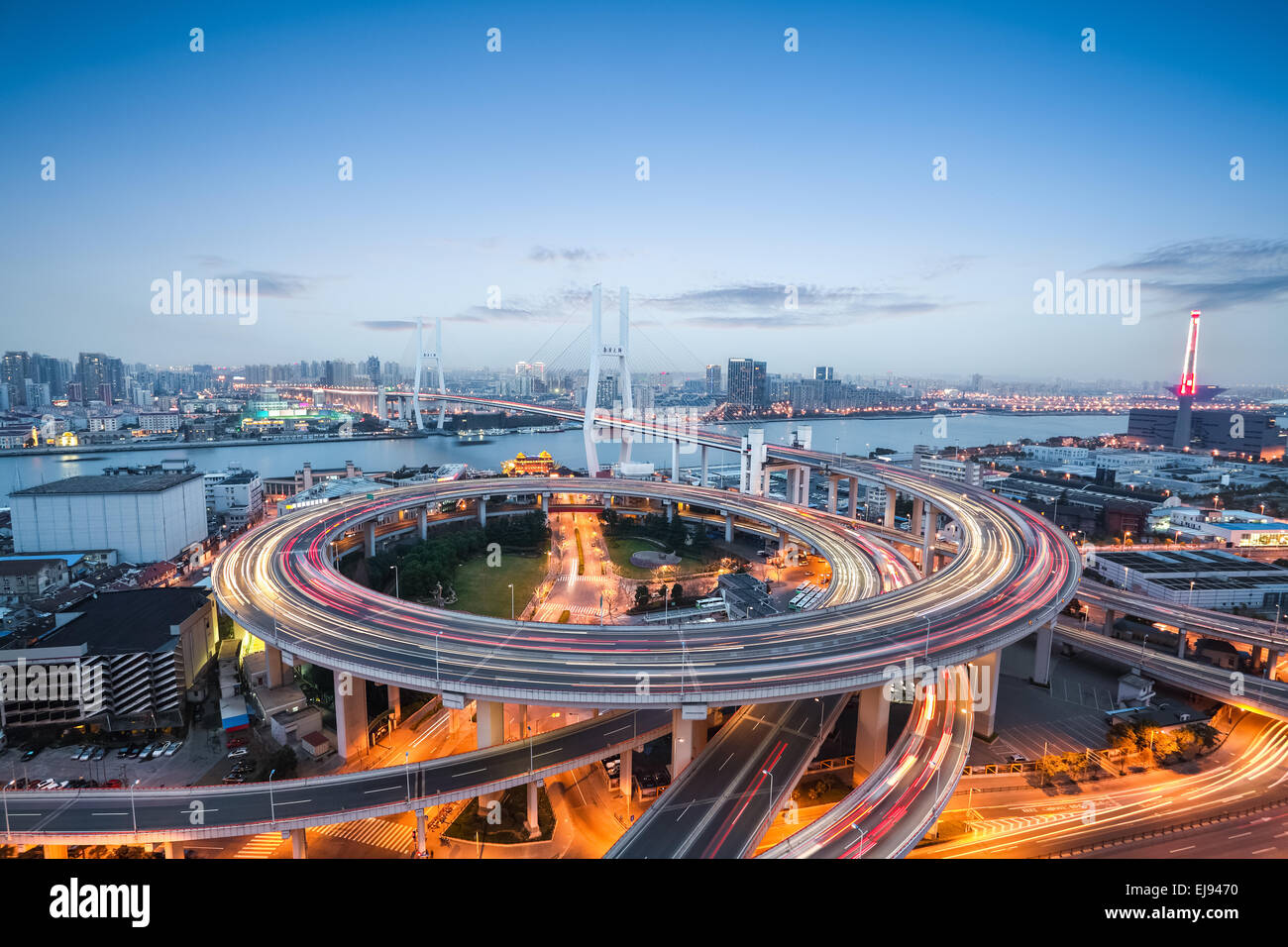 Nanpu Bridge Spiral High Resolution Stock Photography and Images - Alamy