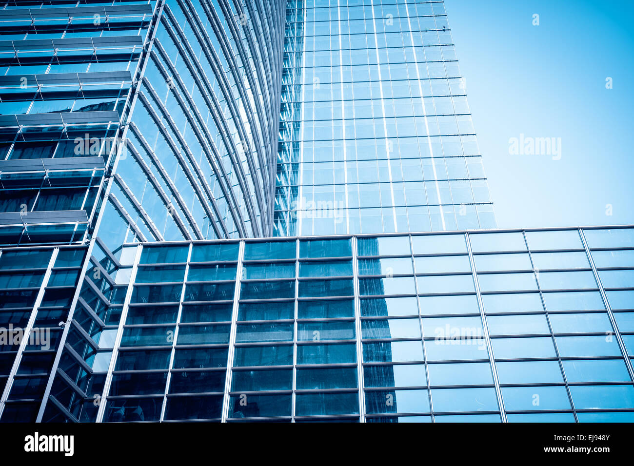 modern glass skyscraper Stock Photo - Alamy
