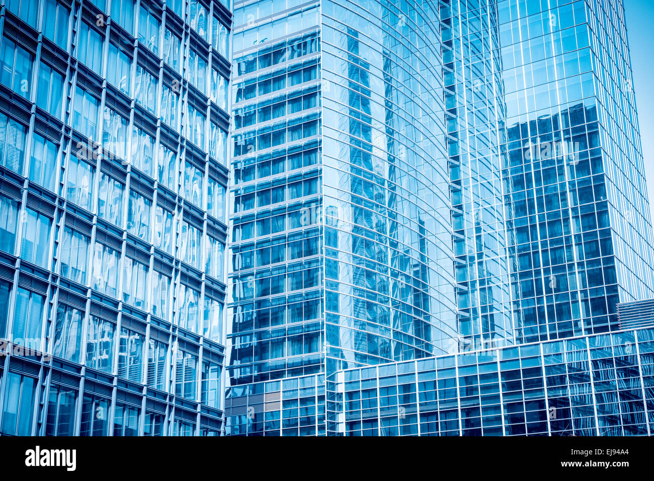 blue glass skyscraper Stock Photo - Alamy