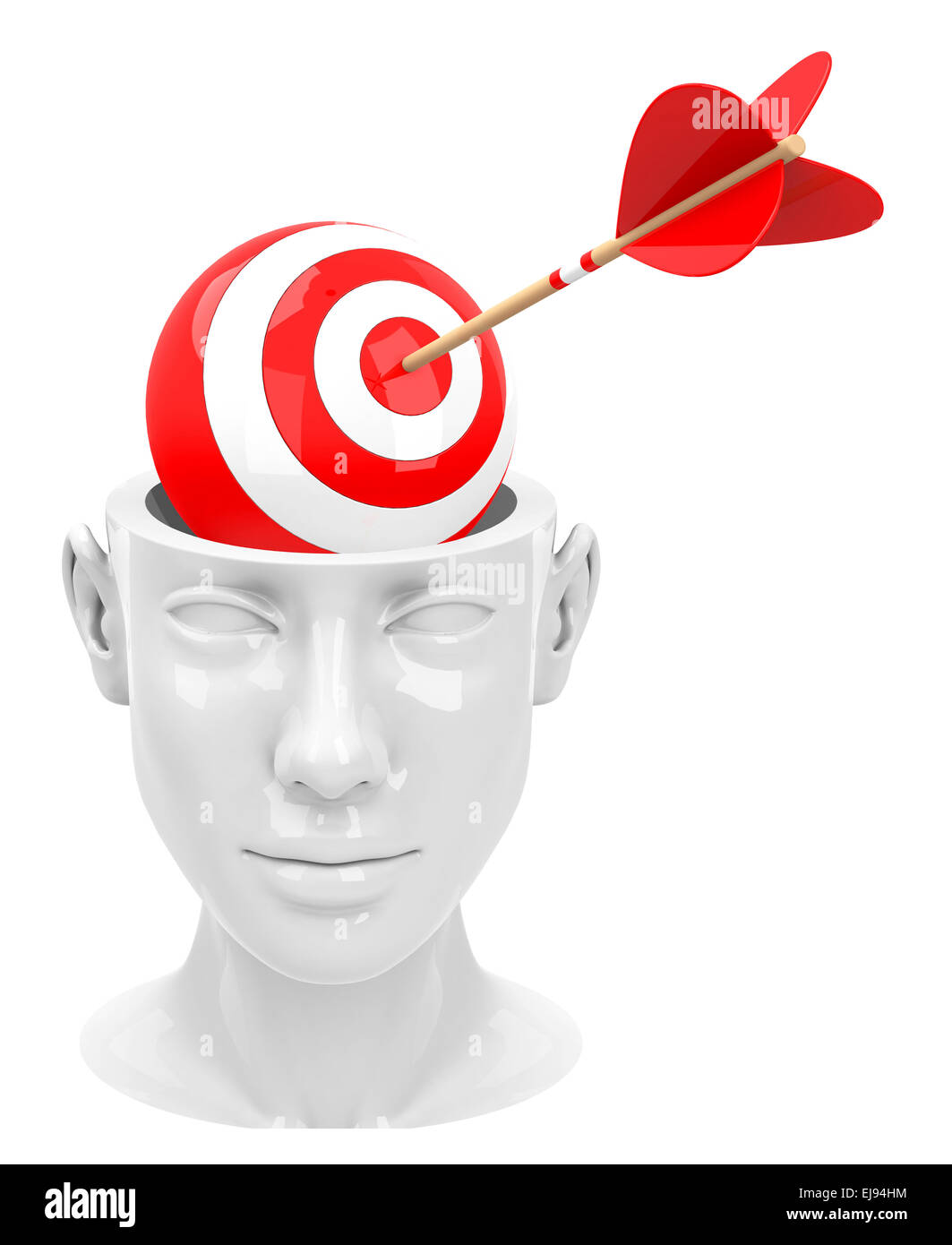 Target brain hi-res stock photography and images - Alamy