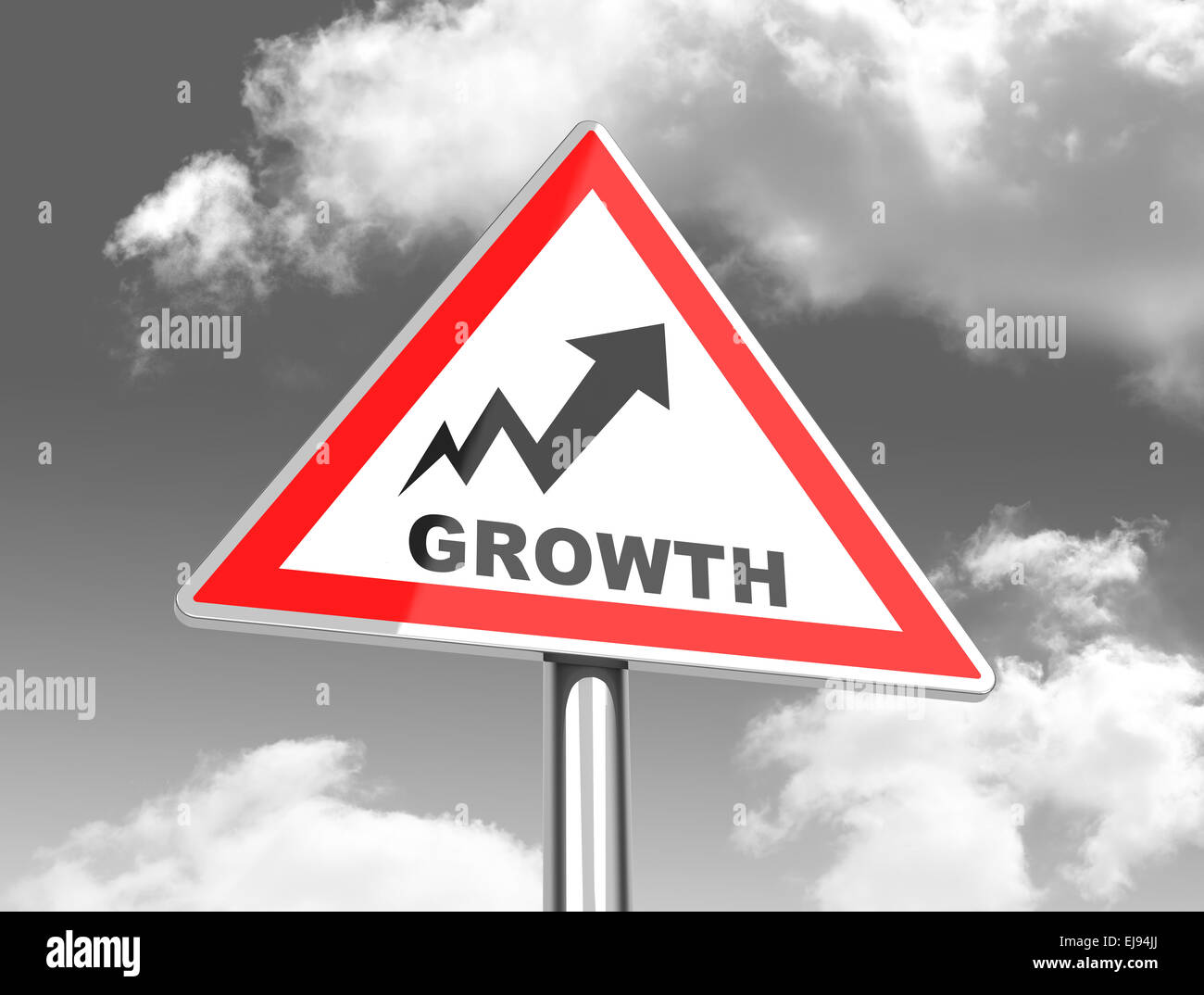 the growth sign Stock Photo - Alamy