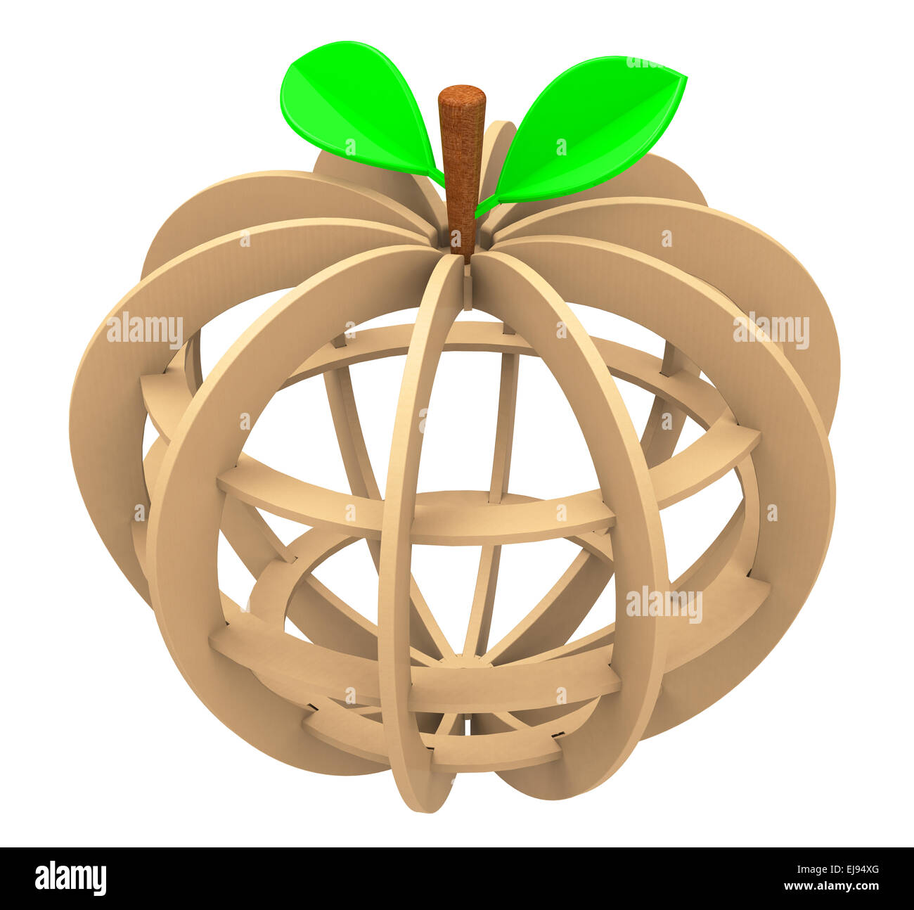 the wooden apple Stock Photo - Alamy