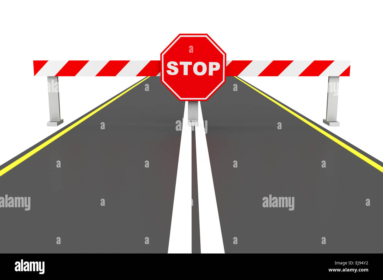 the stop sign Stock Photo - Alamy
