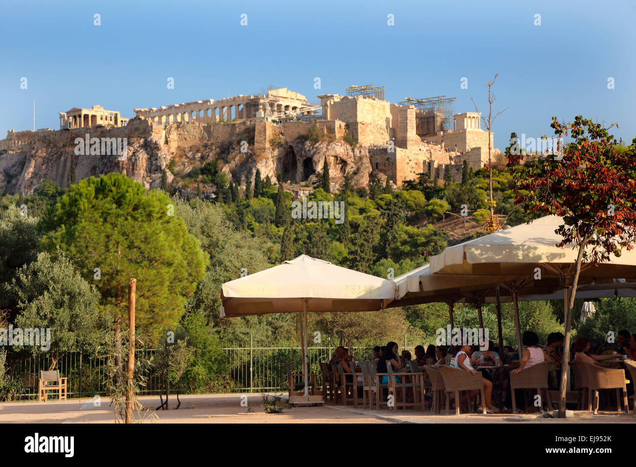 Pavement the acropolis hi-res stock photography and images - Alamy