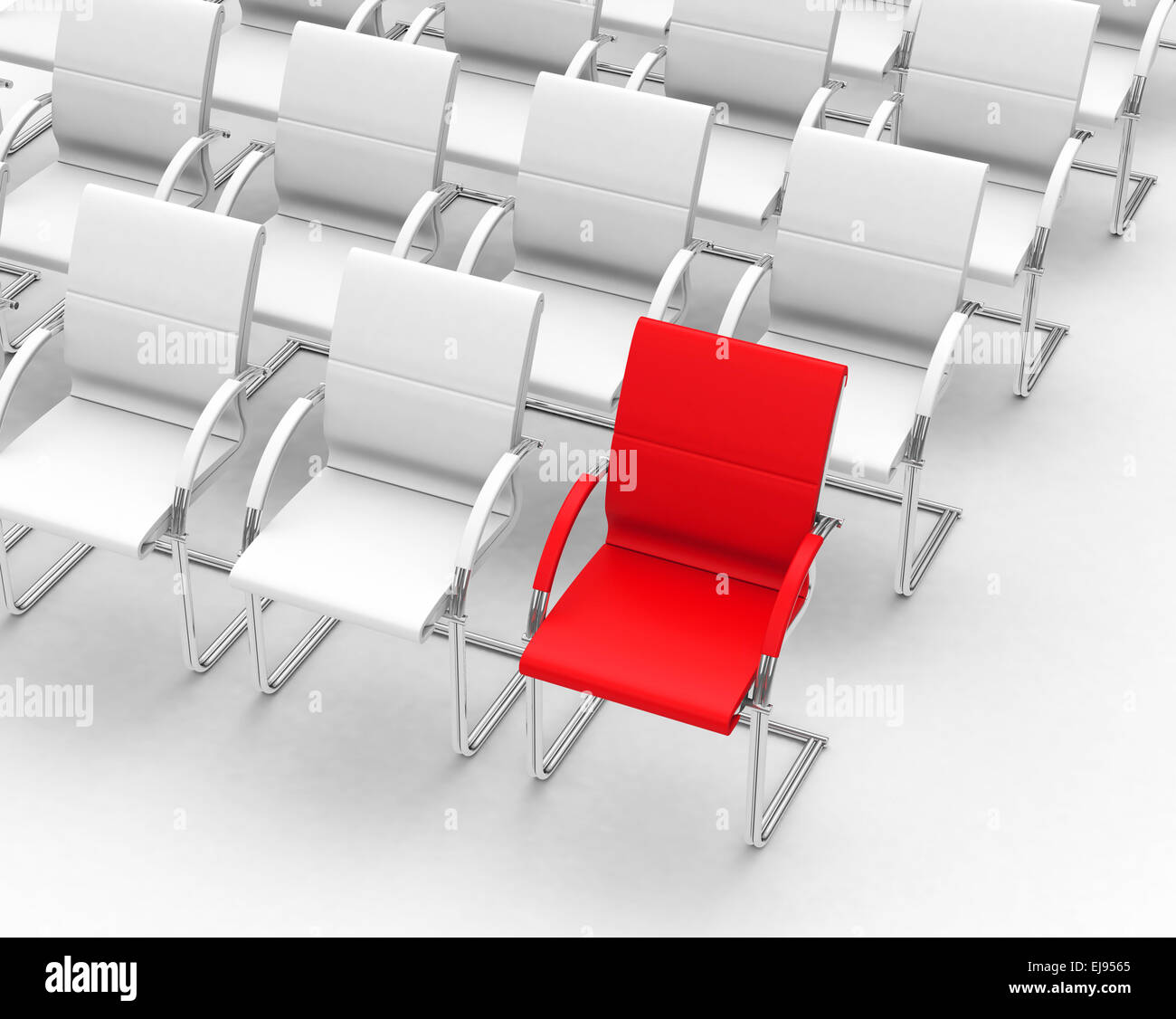 the red chair Stock Photo - Alamy