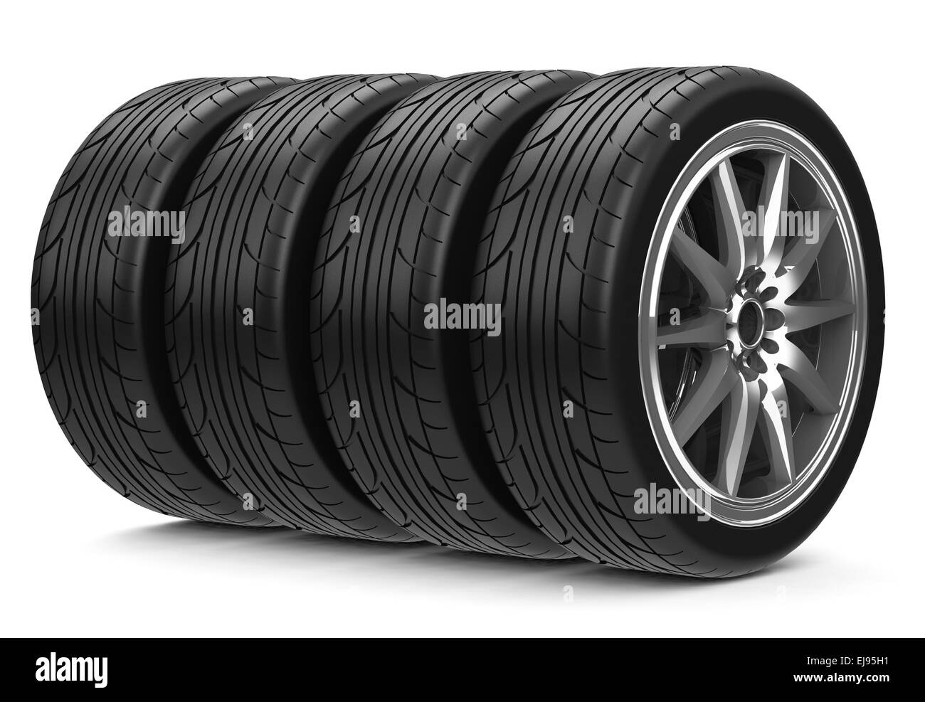 The car tires Stock Photo - Alamy
